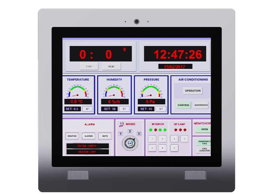 OR Integration System - Operating Room Control Panel | Curevision